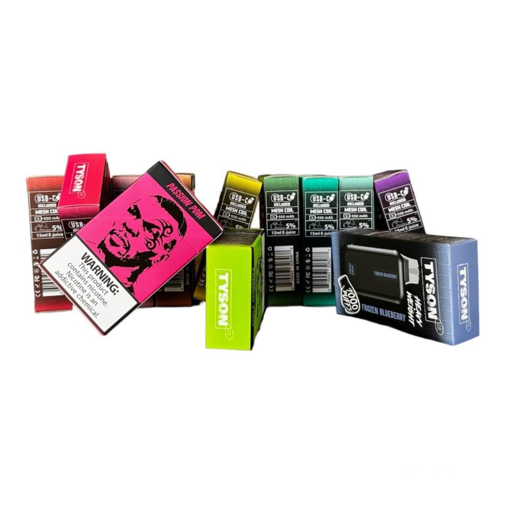 Tyson 2.0 Heavy Weight 7000 Puff Disposable Vape - Smoke To Live Vape Shops